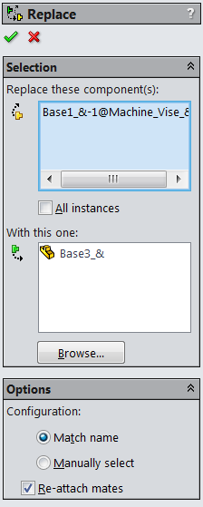 Replacing Components in Assemblies